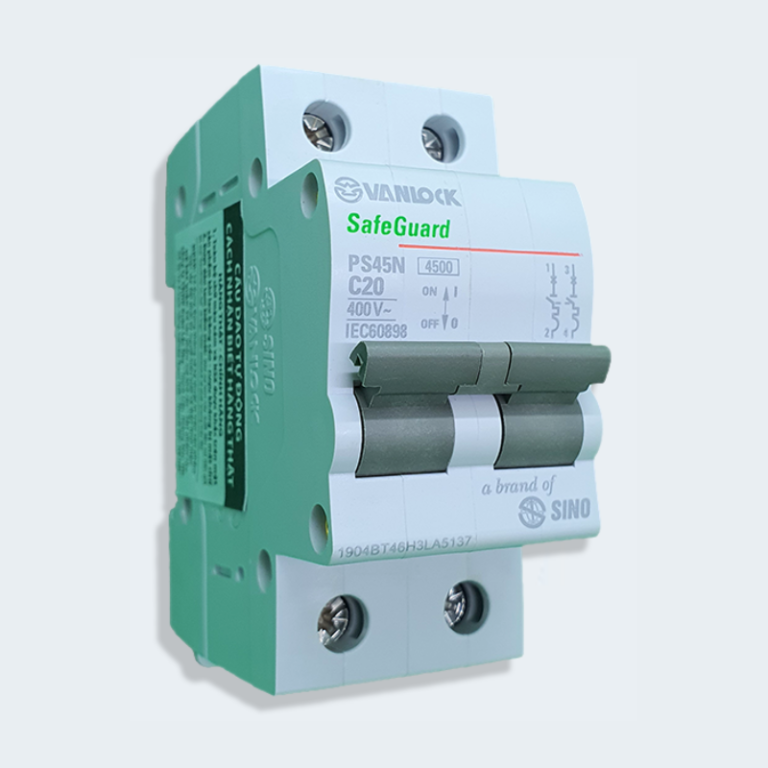 MCB 2P 32A 4,5kA Sino Vanlock PS45N/C2032 – Halula