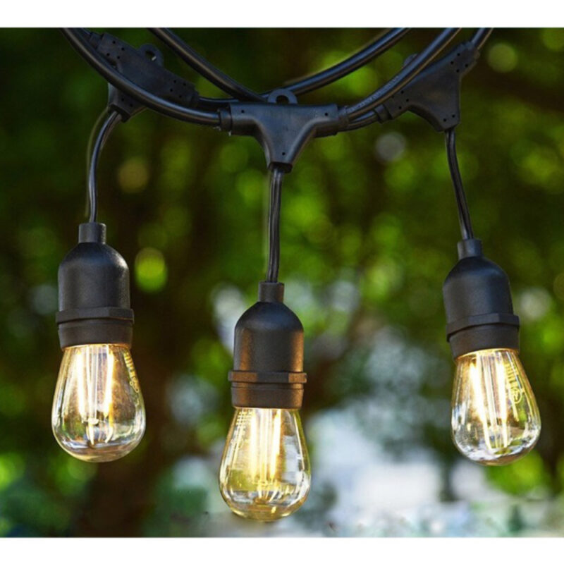 Dây đèn 5-10 mét đuôi đèn E27 (chưa bao gồm bóng) – Halula